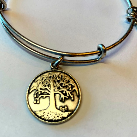 Alex and Ani | Jewelry | 35 Alex And Ani Tree Of Life Silver Tone ...